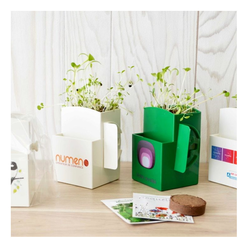 La Végétal-Box kit de plantation publicitaire
